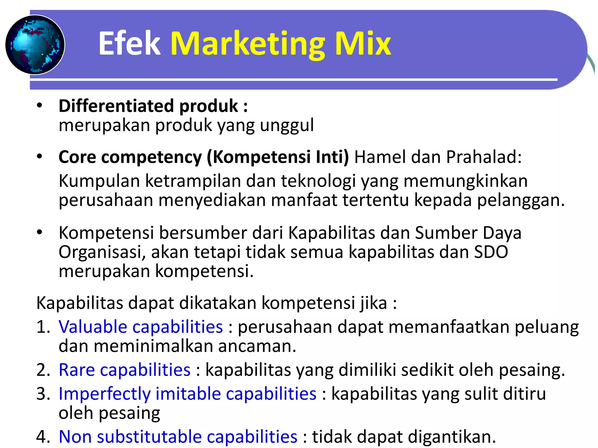 Strategi Optimasi Marketing Mix_dalam "PROJECT FEASIBILITY STUDY" | PPT