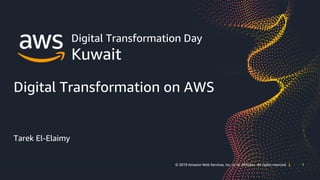 Digital transformation on aws | PDF