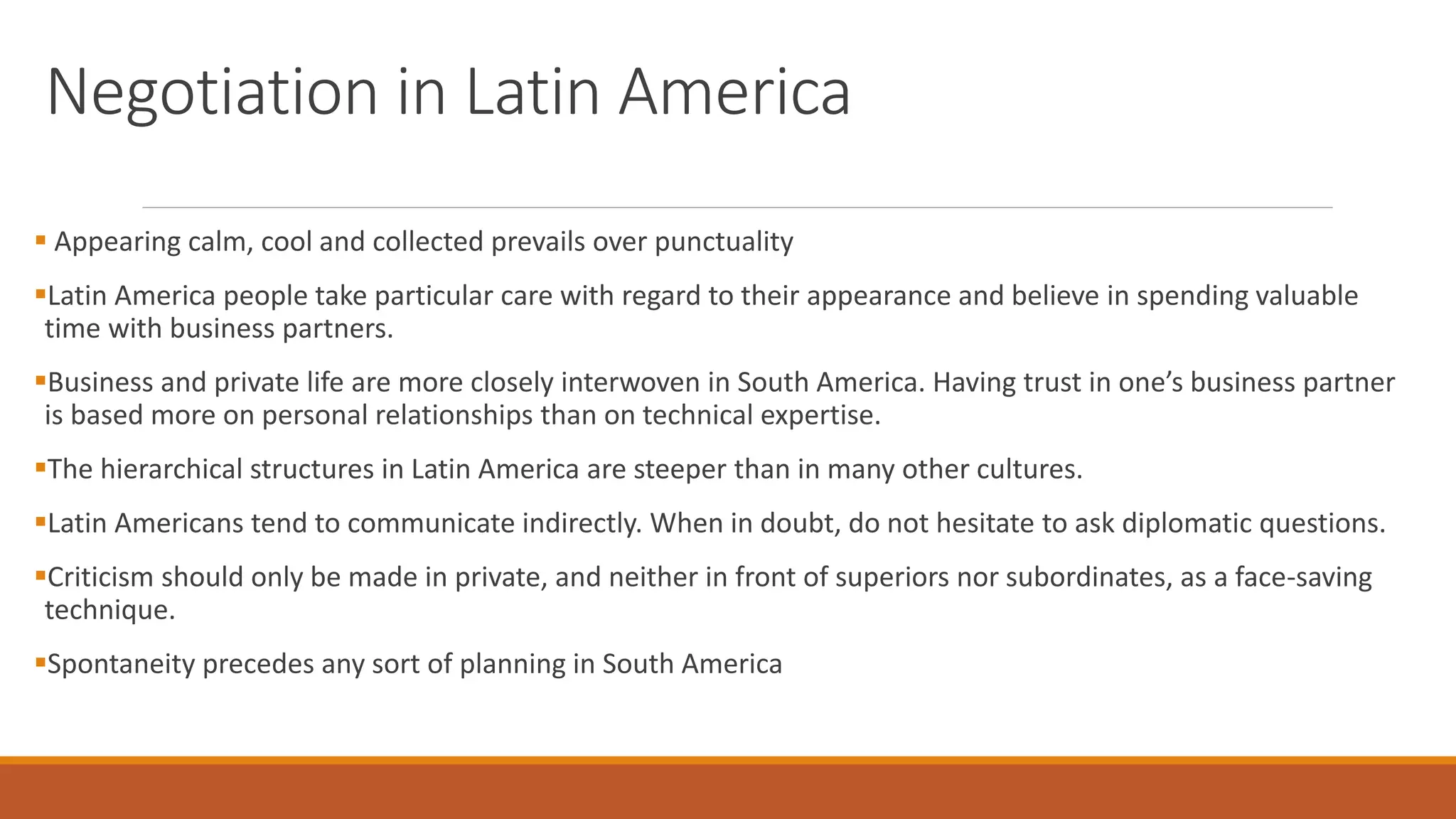 4. negotiation in north america & other parts of world | PPT