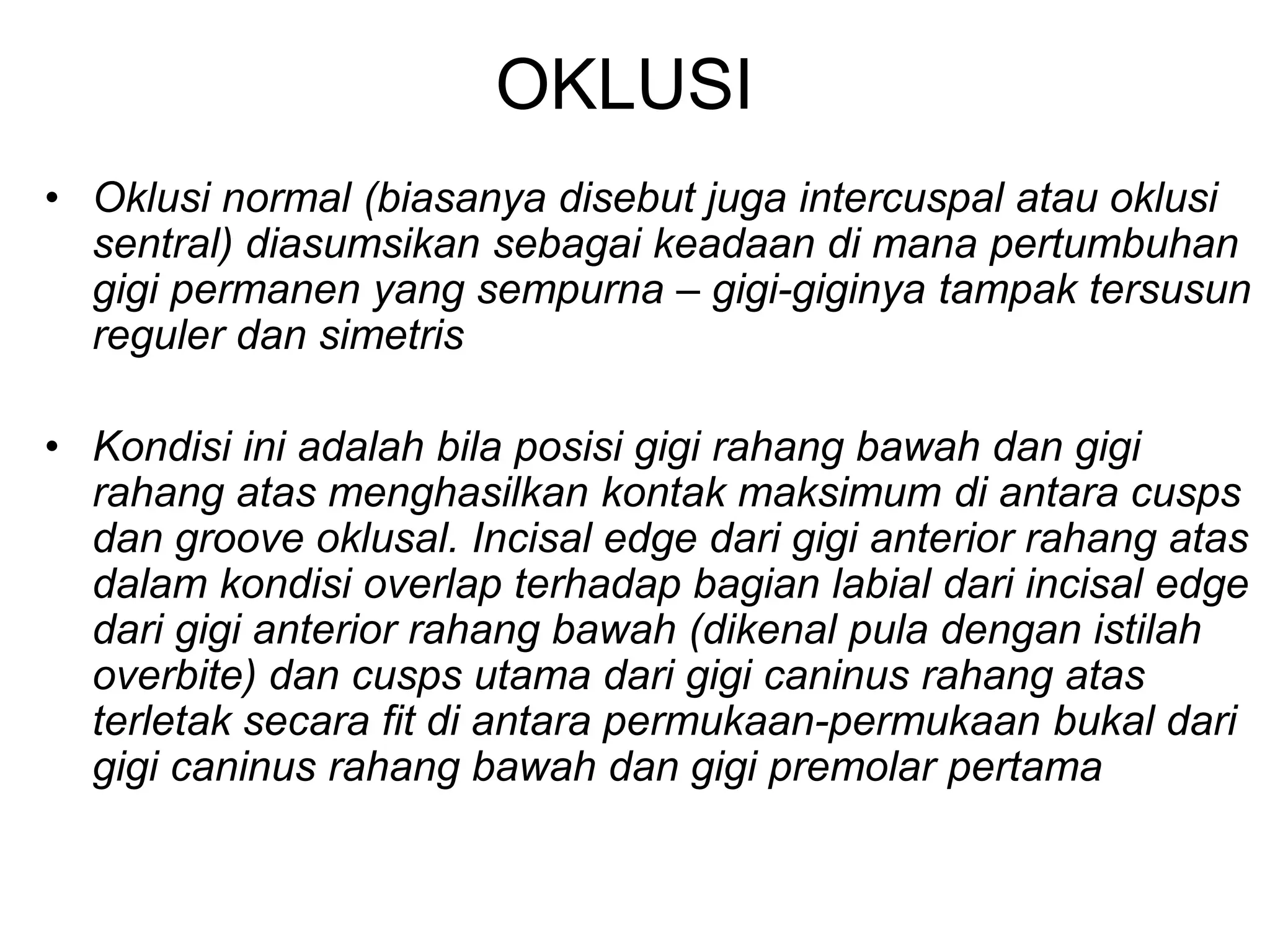 4.oklusi | PPT