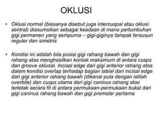 4.oklusi | PPT
