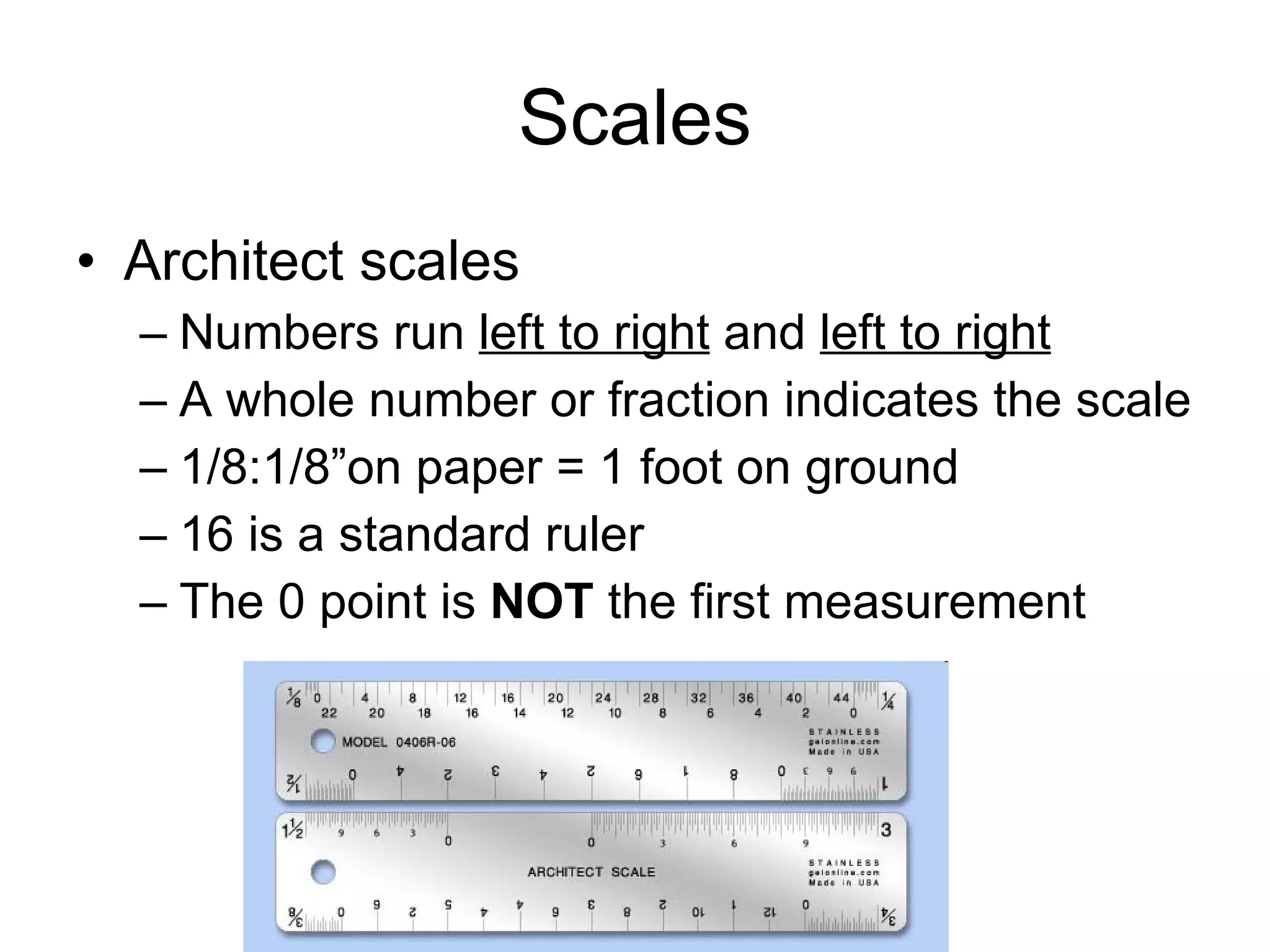 drawing to scale | PPT