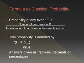 4.1-4.2 Sample Spaces and Probability | PPTX