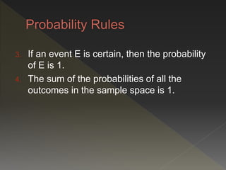 4.1-4.2 Sample Spaces and Probability | PPTX