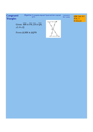 4 1 congruent figures | PDF