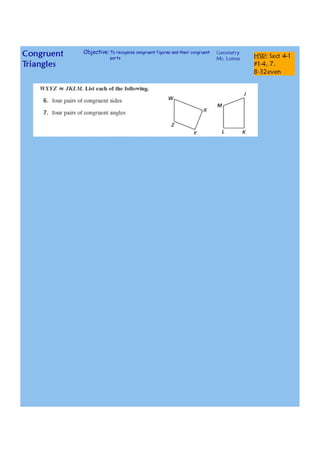 4 1 congruent figures | PDF