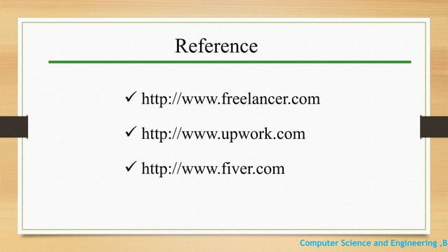 freelancing website presentation with laravel | PPT