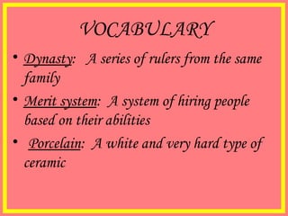 Chinese Merit System