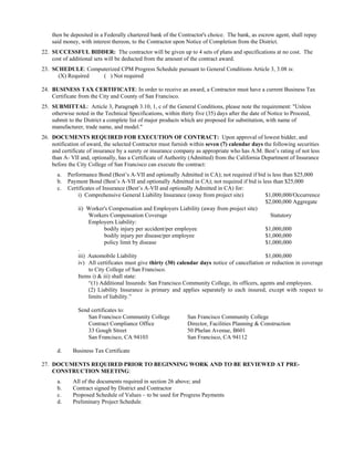 Instructions to bidders | PDF