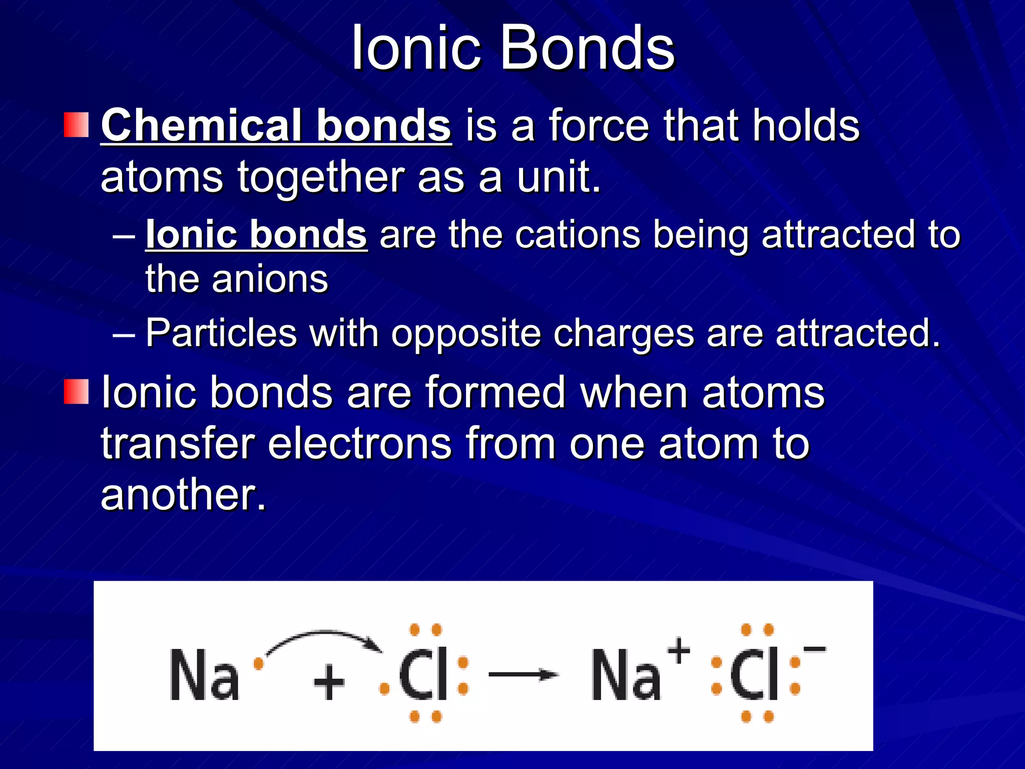 4-1: Ions & Ionic Bonding | PPT | Chemistry | Science