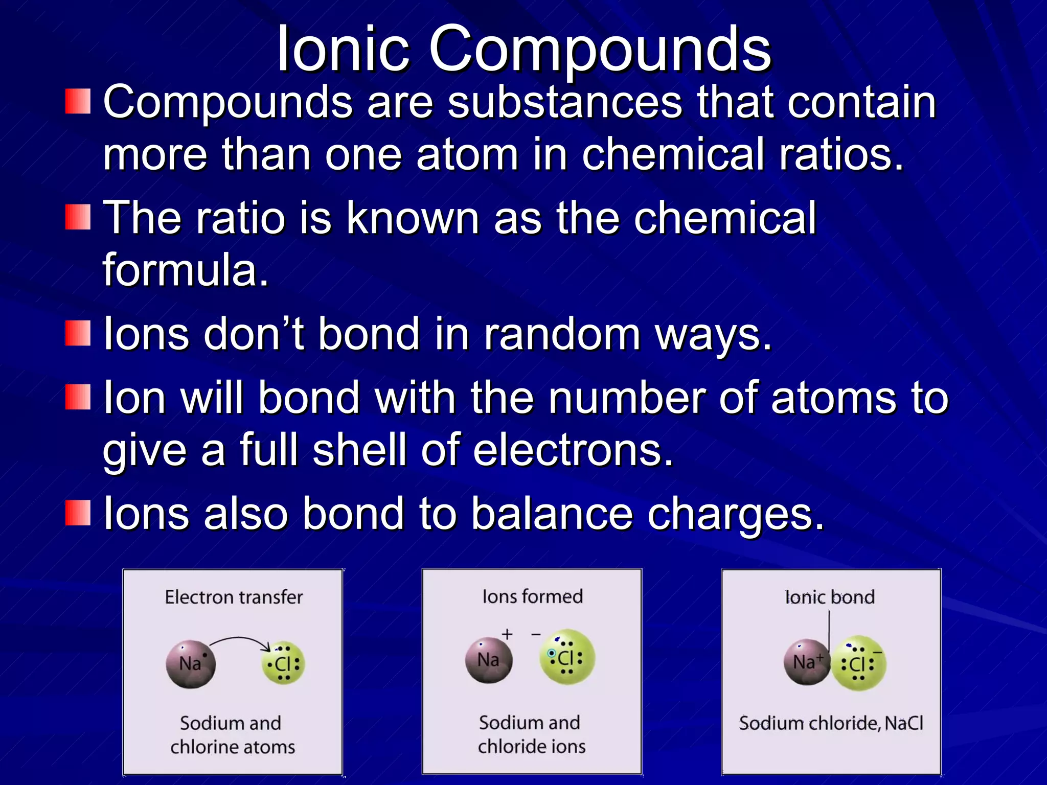 4-1: Ions & Ionic Bonding | PPT | Chemistry | Science