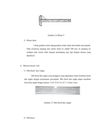 4.1 menjelaskan standar menggambar teknik | PDF