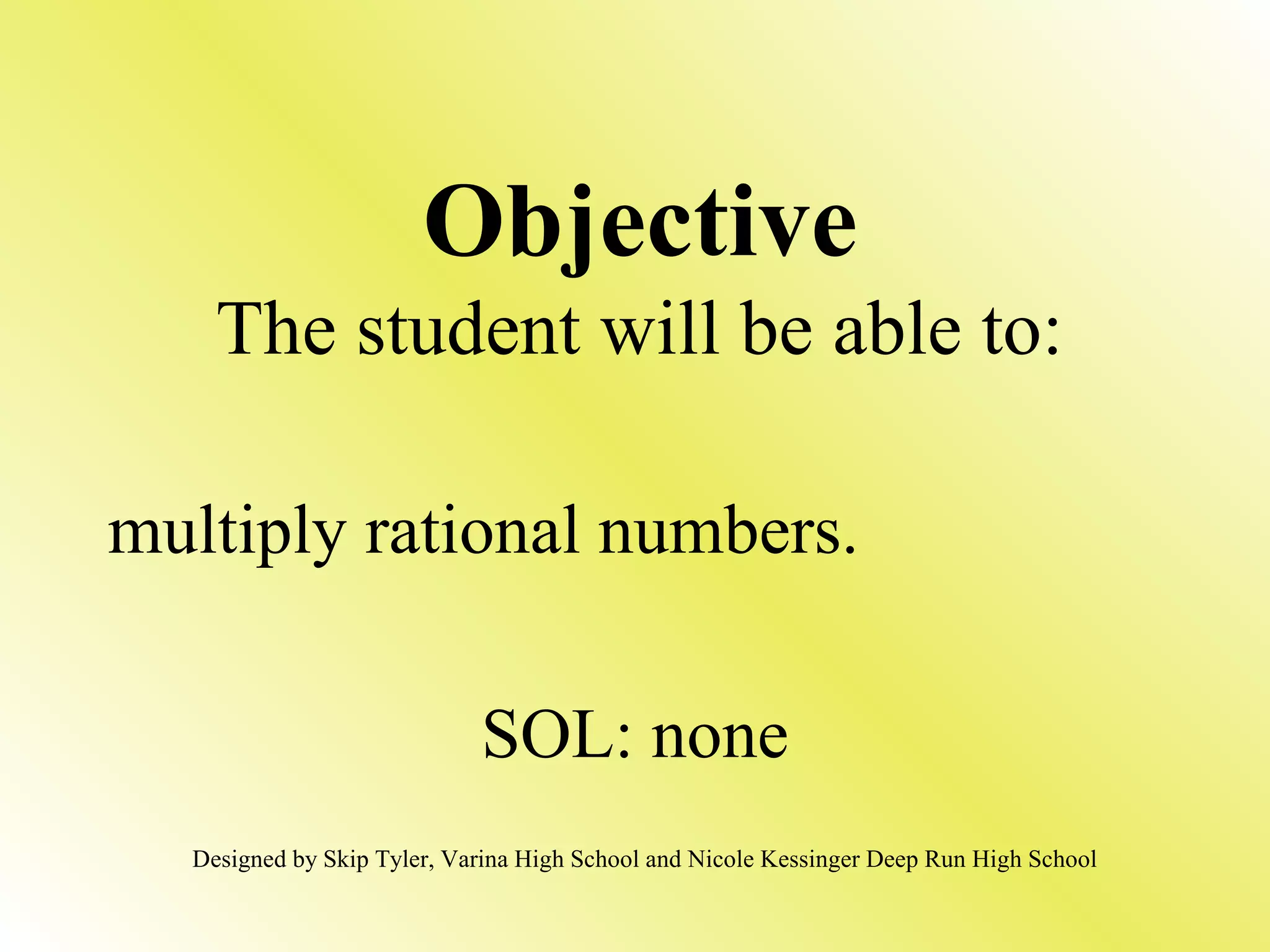 4 1 multiplying rational numbers examples | PPT