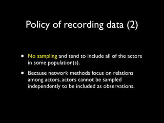 4.1 network analysis basic | PDF