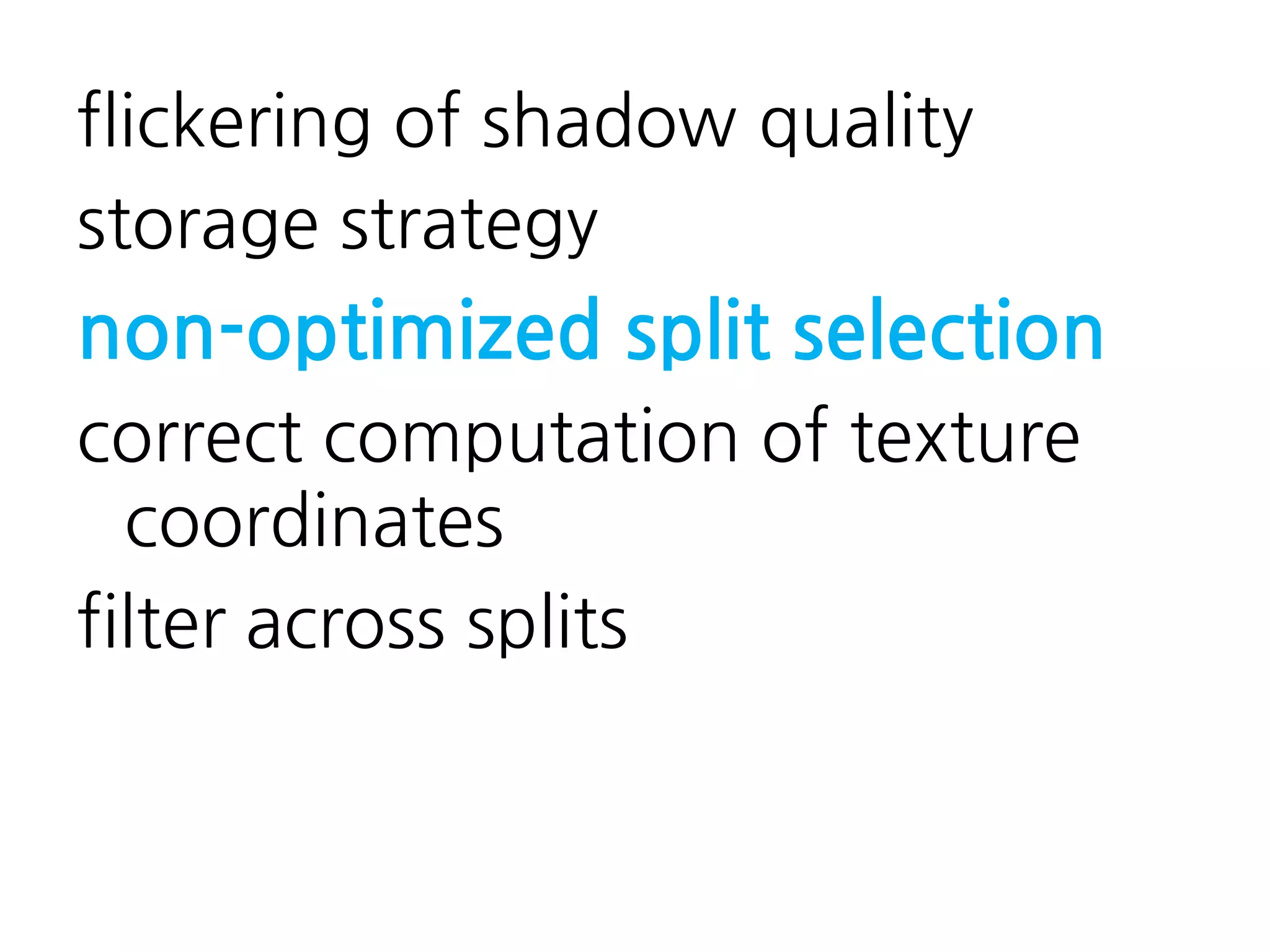 [shaderx7] 4.1 Practical Cascaded Shadow Maps | PPT