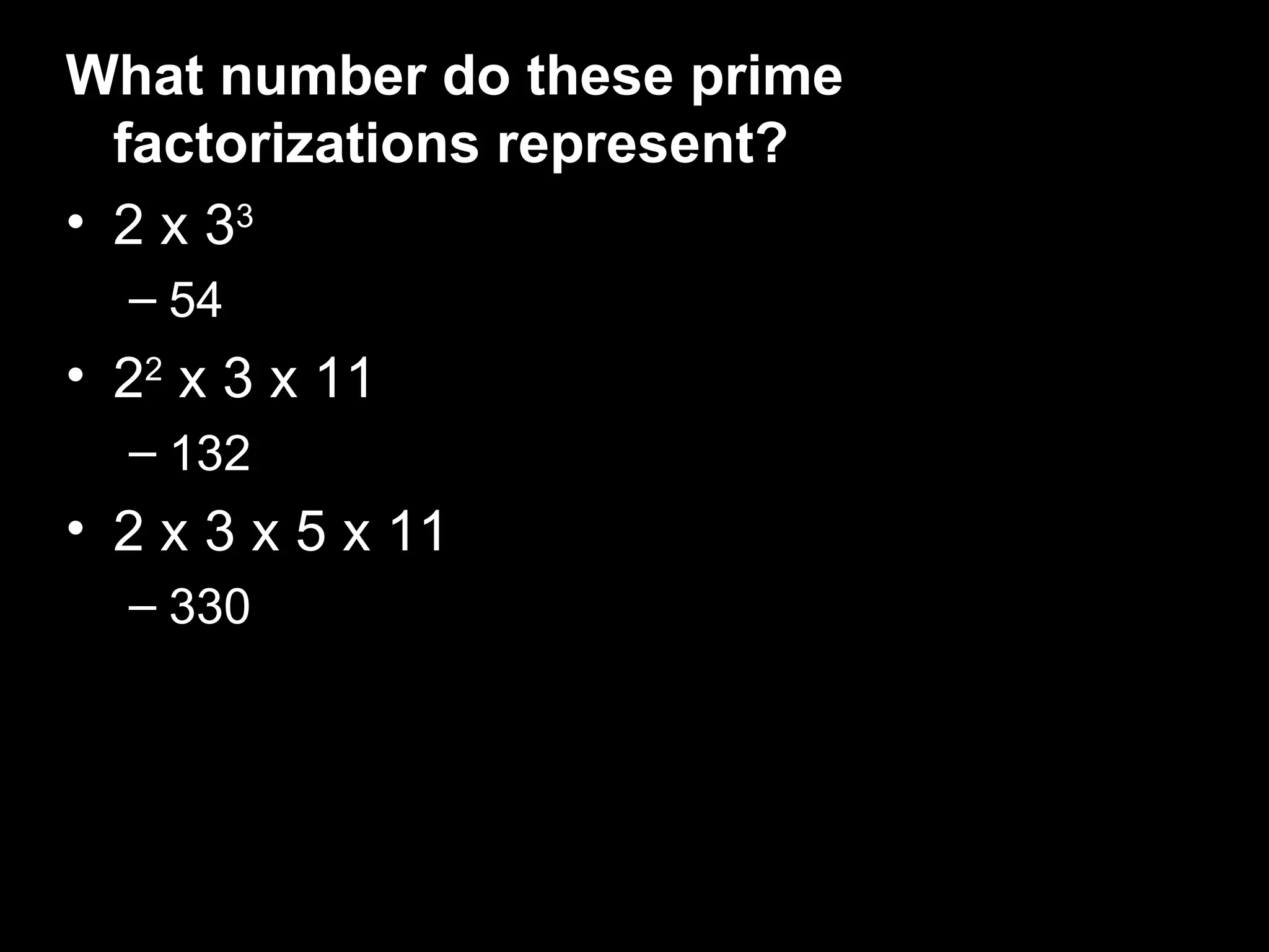 4.1 prime factorization updated | PPT