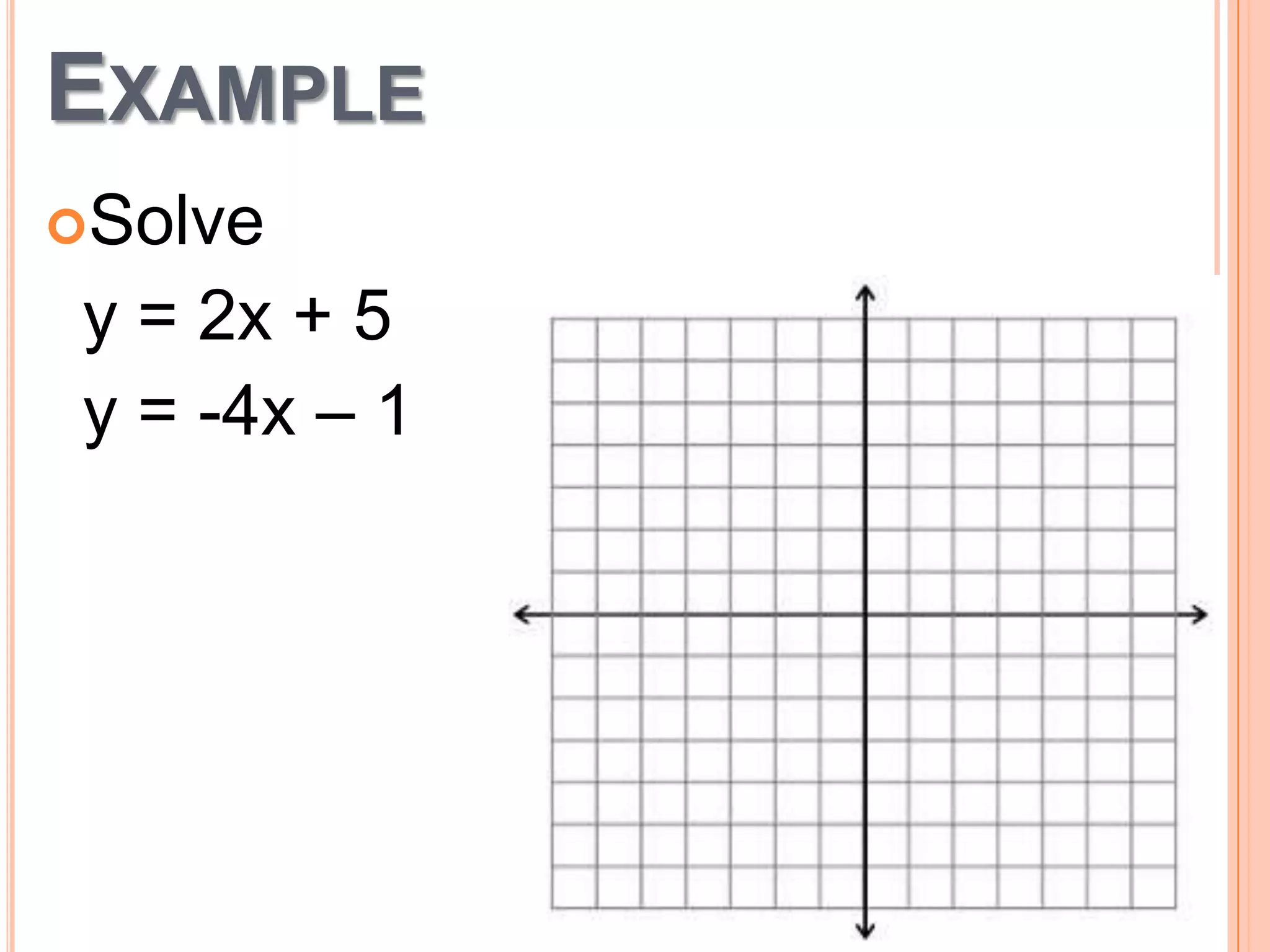 4 1 solving linear systems by graphing | PPTX