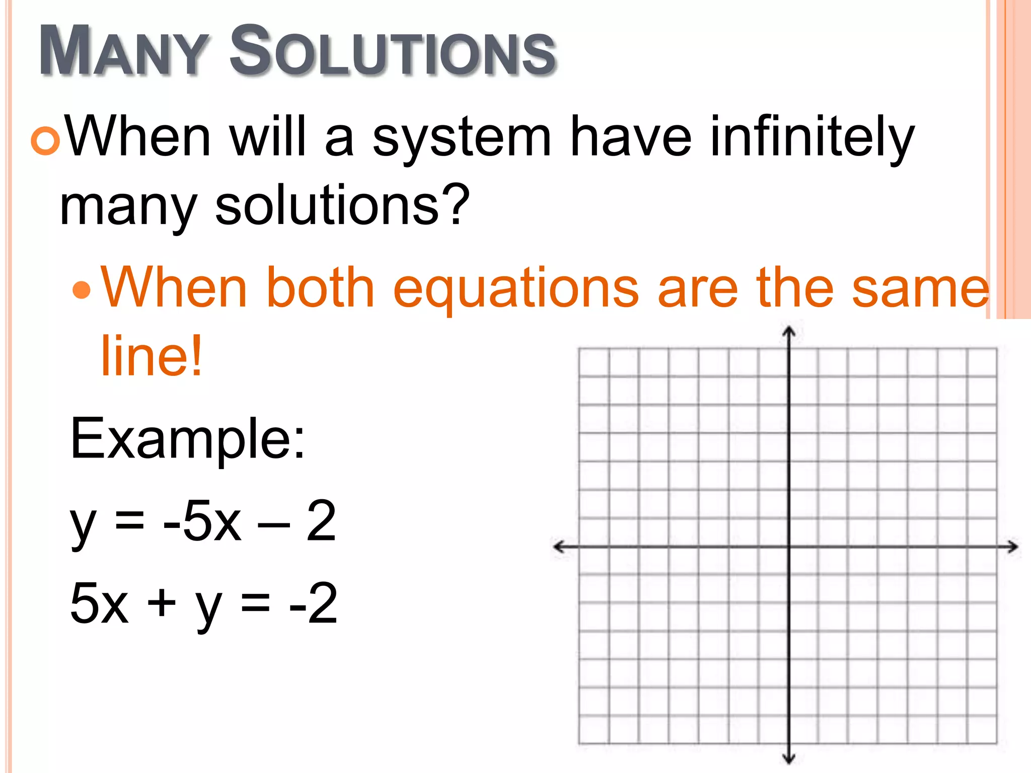 4 1 solving linear systems by graphing | PPTX