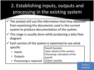 4.1 systems analysis | PPTX