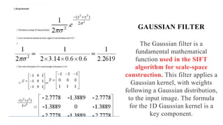 [4] - [1] The SIFT Algorithm and Its Formulas.pptx