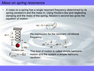 Energy and simple armonic motion | PPT