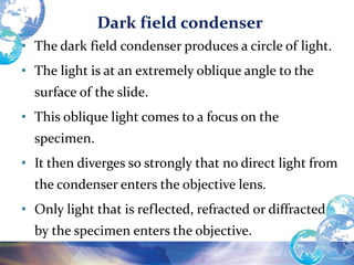 Dark field microscopy | PDF