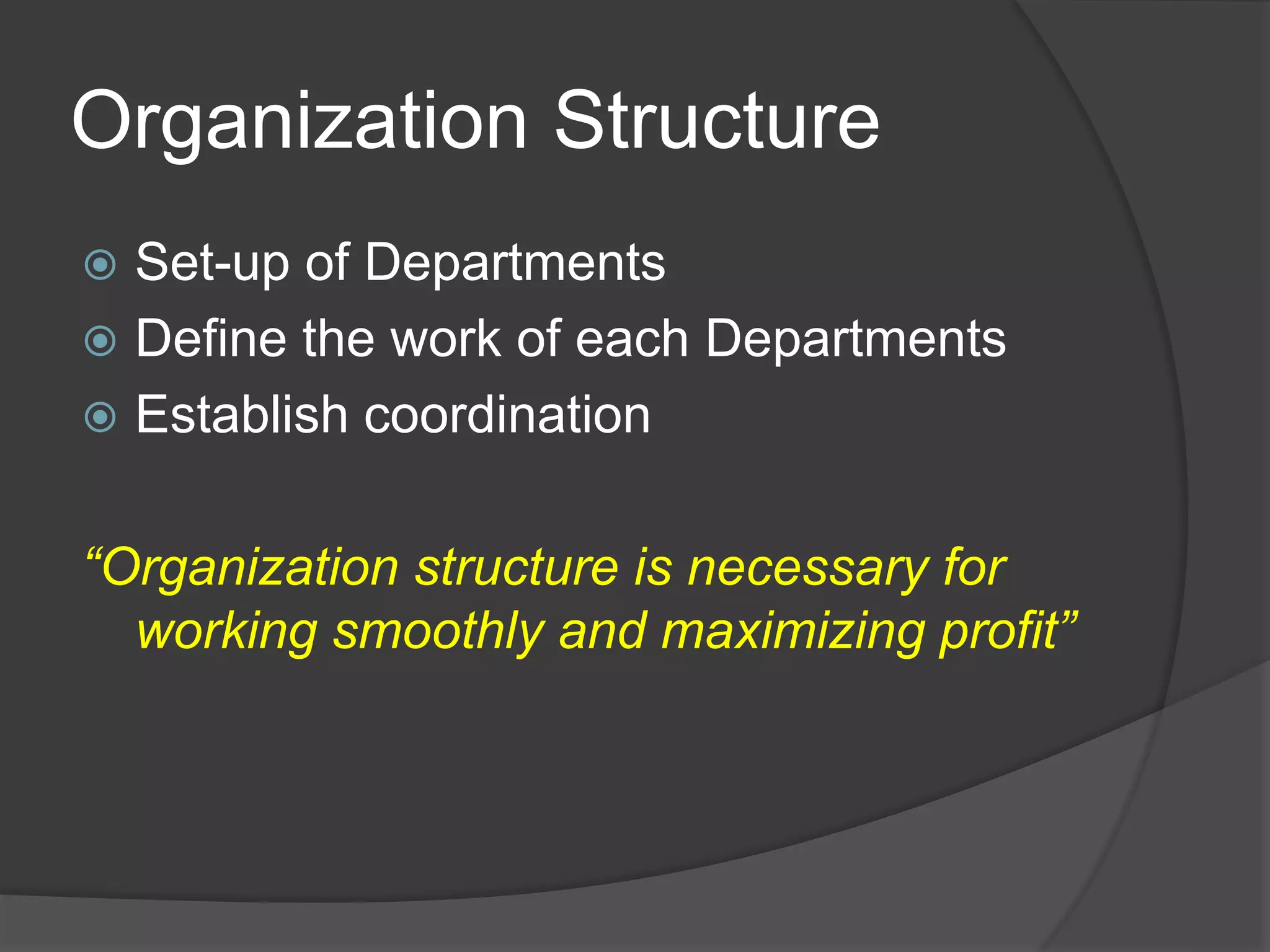 Hotel Organization & Hierarchy | PPTX