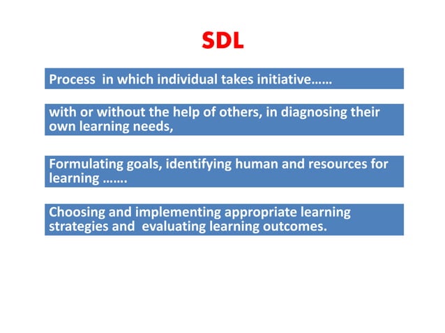 SDL & NETWORKING (Self Directed Learning) | PPT