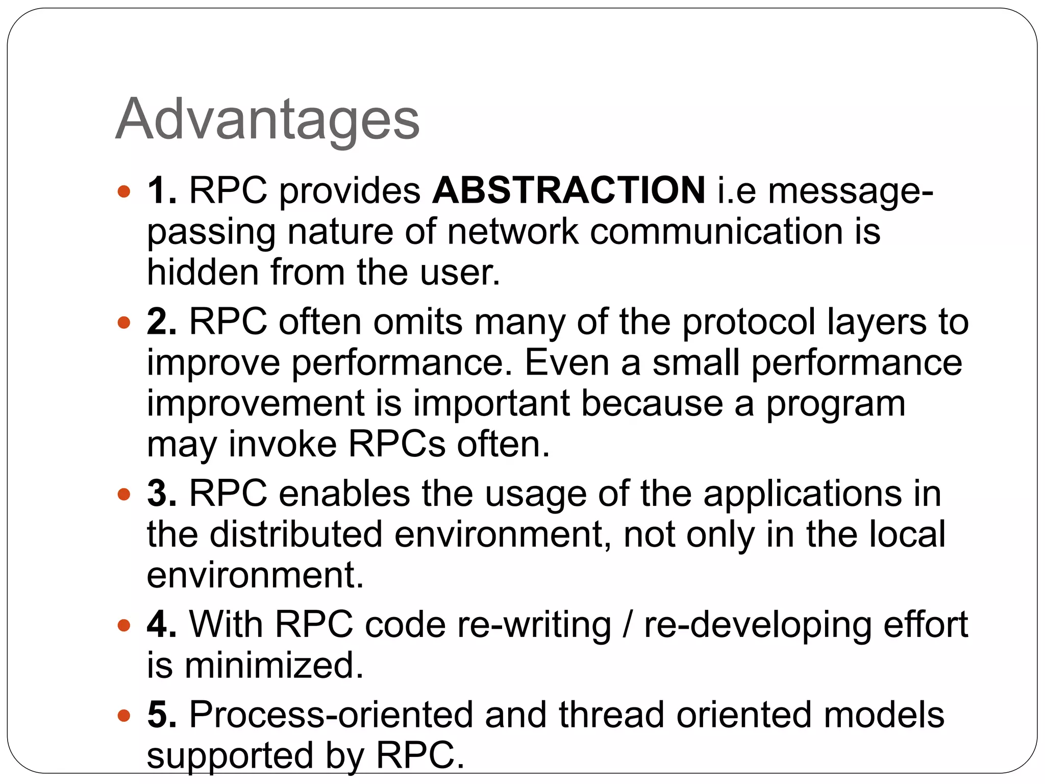 Middleware in Distributed System-RPC,RMI | PPTX