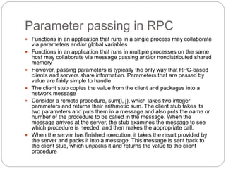 Middleware in Distributed System-RPC,RMI | PPTX