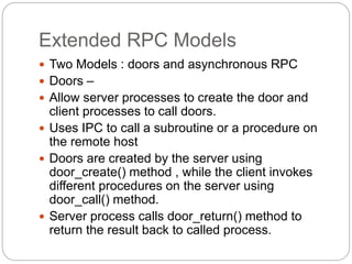 Middleware in Distributed System-RPC,RMI | PPTX