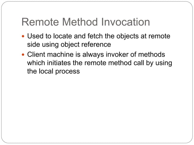 Middleware In Distributed System Rpcrmi Pptx Programming Languages Computing