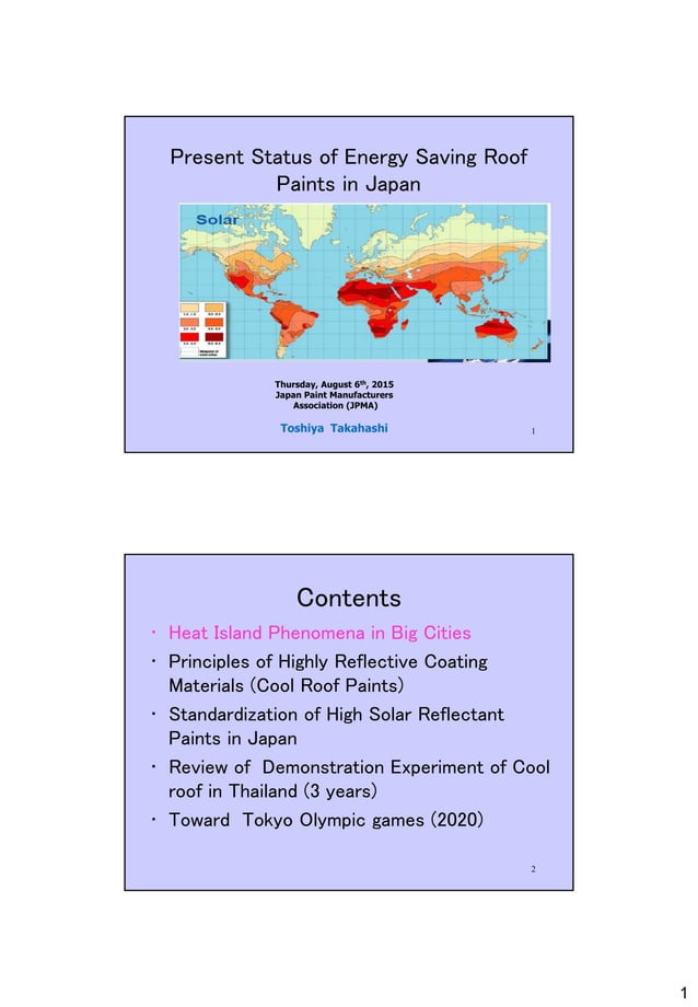 high solar reflectance paint (energy saving roof paints) | PDF