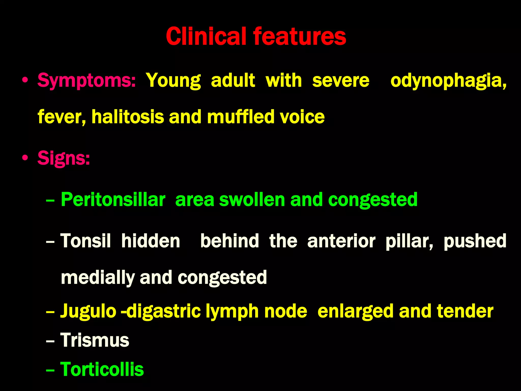 Tonsillectomy, adenoidectomy and quinsy | PPT