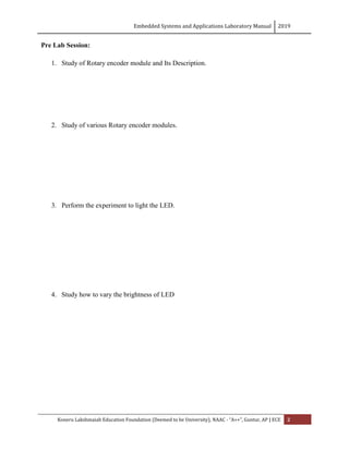 4. exp.2 rotary encoder | PDF