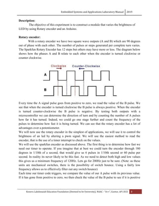 4. exp.2 rotary encoder | PDF