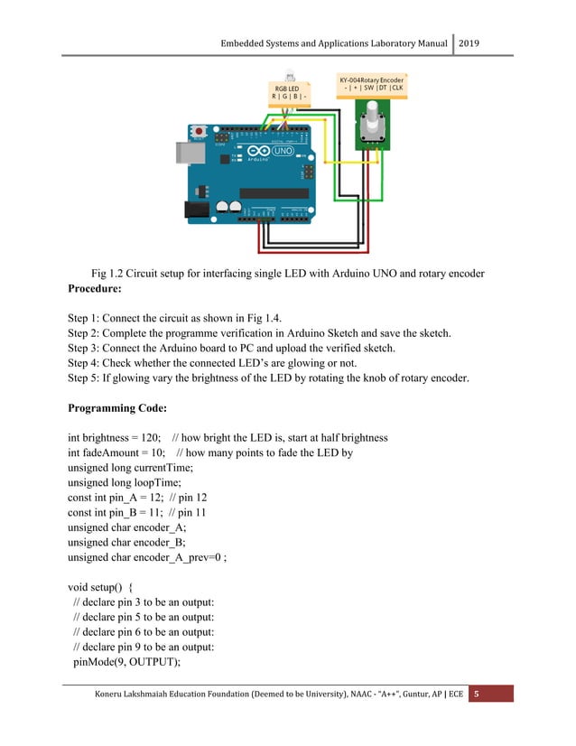 4. exp.2 rotary encoder | PDF