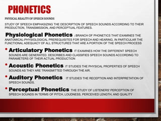 4. phonetics and phonology i lesson 1 | PPTX