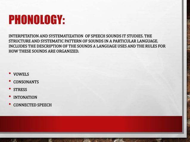 4. phonetics and phonology i lesson 1 | PPTX