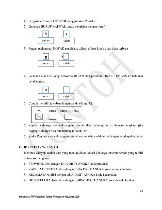 4. Bahan Ajar Mekanisme dan Tata Cara PK2020 | PDF