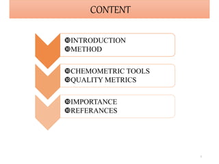 STATISTICAL METHOD OF QSAR | PPTX
