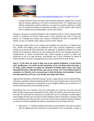 Juan 3 nacer de nuevo | PDF
