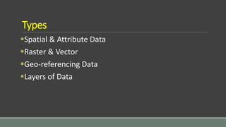DATA in GIS and DATA Query | PPT
