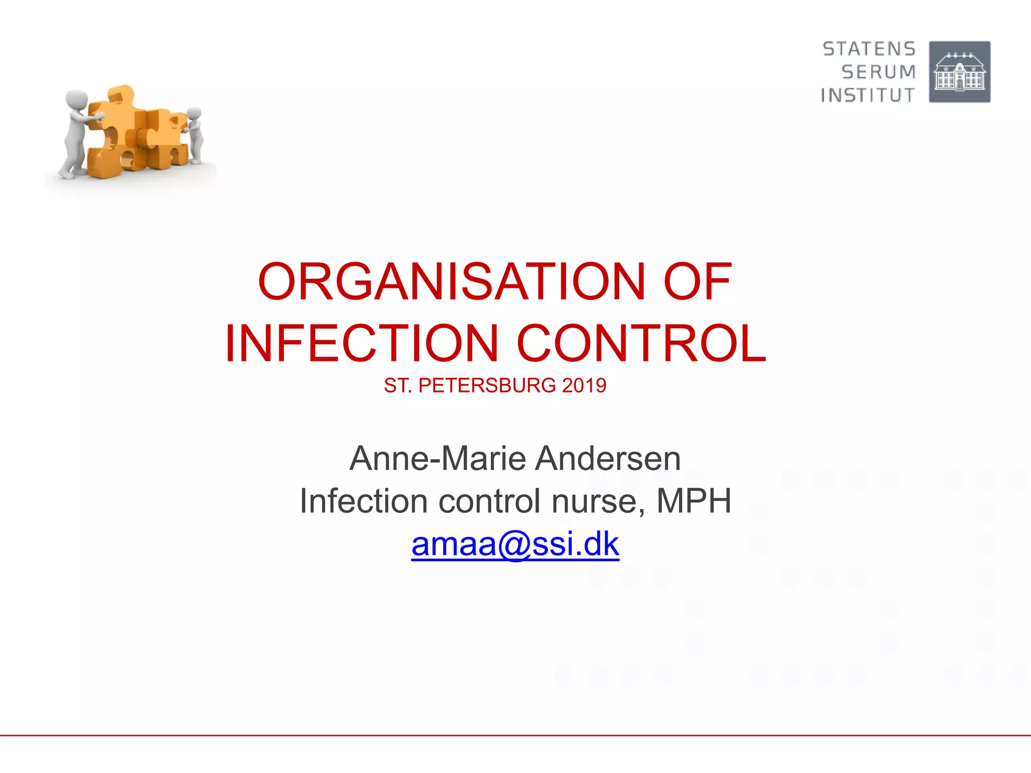 The organisation of infection control | PDF