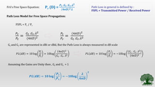 4. free space path loss model part 2 | PDF