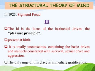 Existential & psychoanalytical model | PPTX