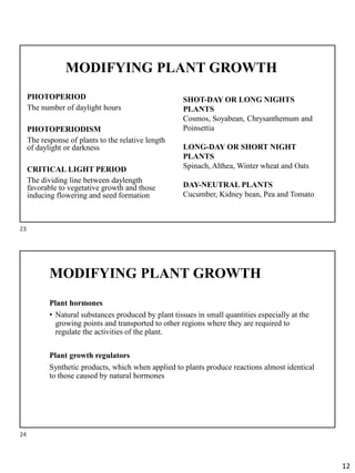 4. phases of plant growth and development | PDF