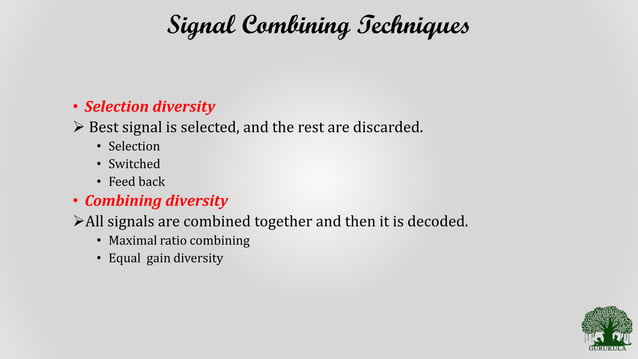 4 4 Diversity Combining Techniques Pdf