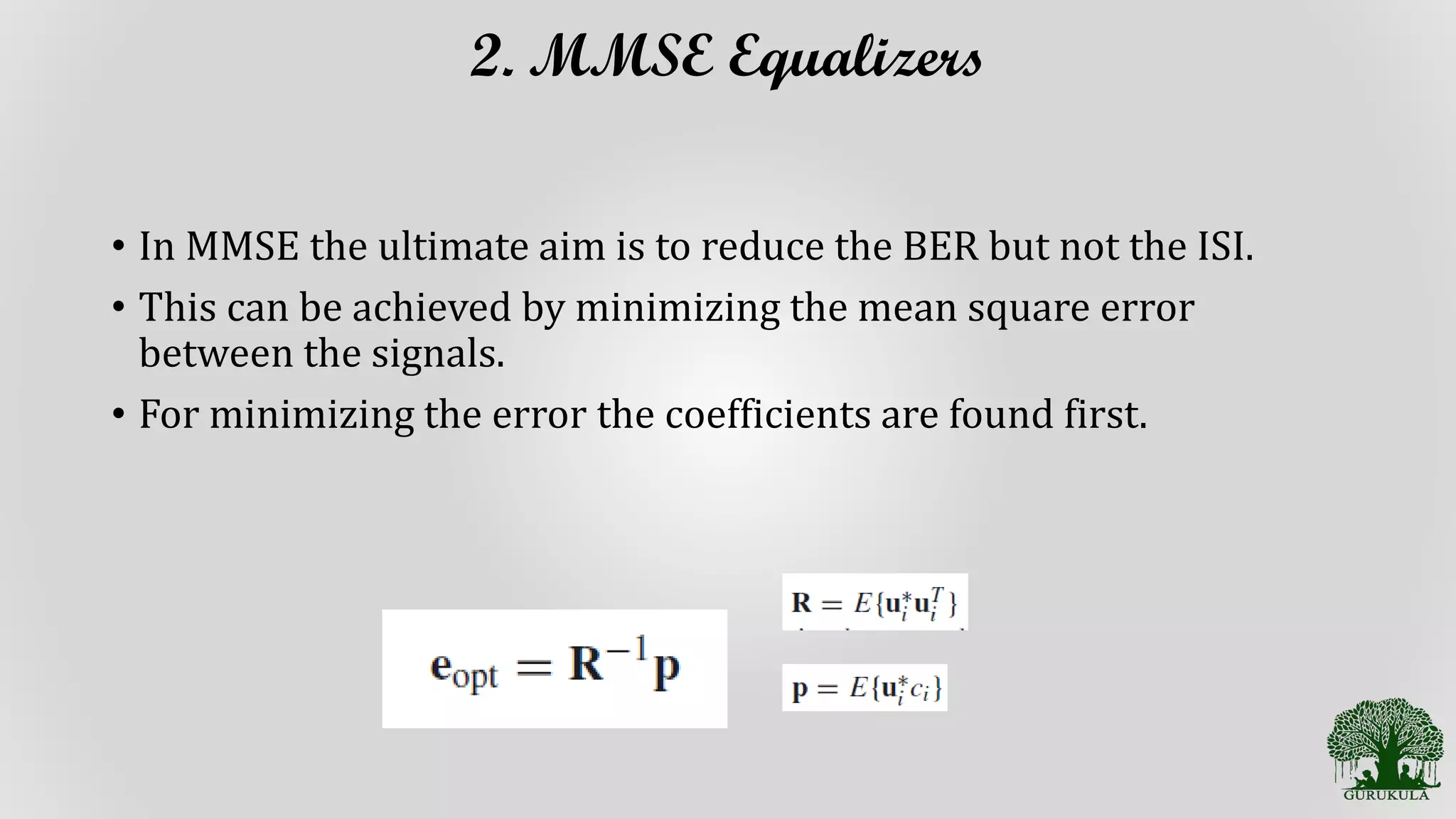 4.5 equalizers and its types | PDF