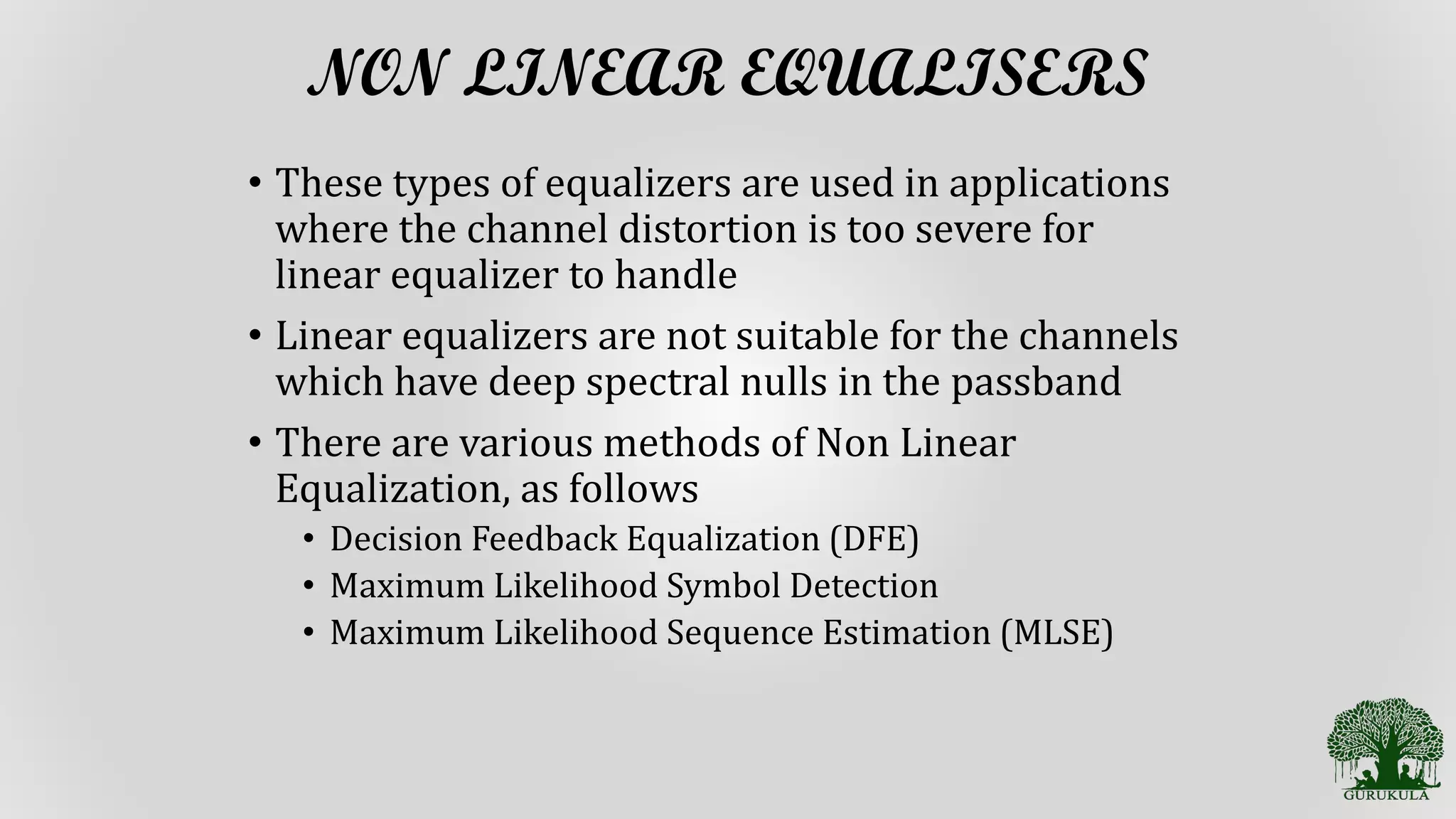 4.5 equalizers and its types | PDF